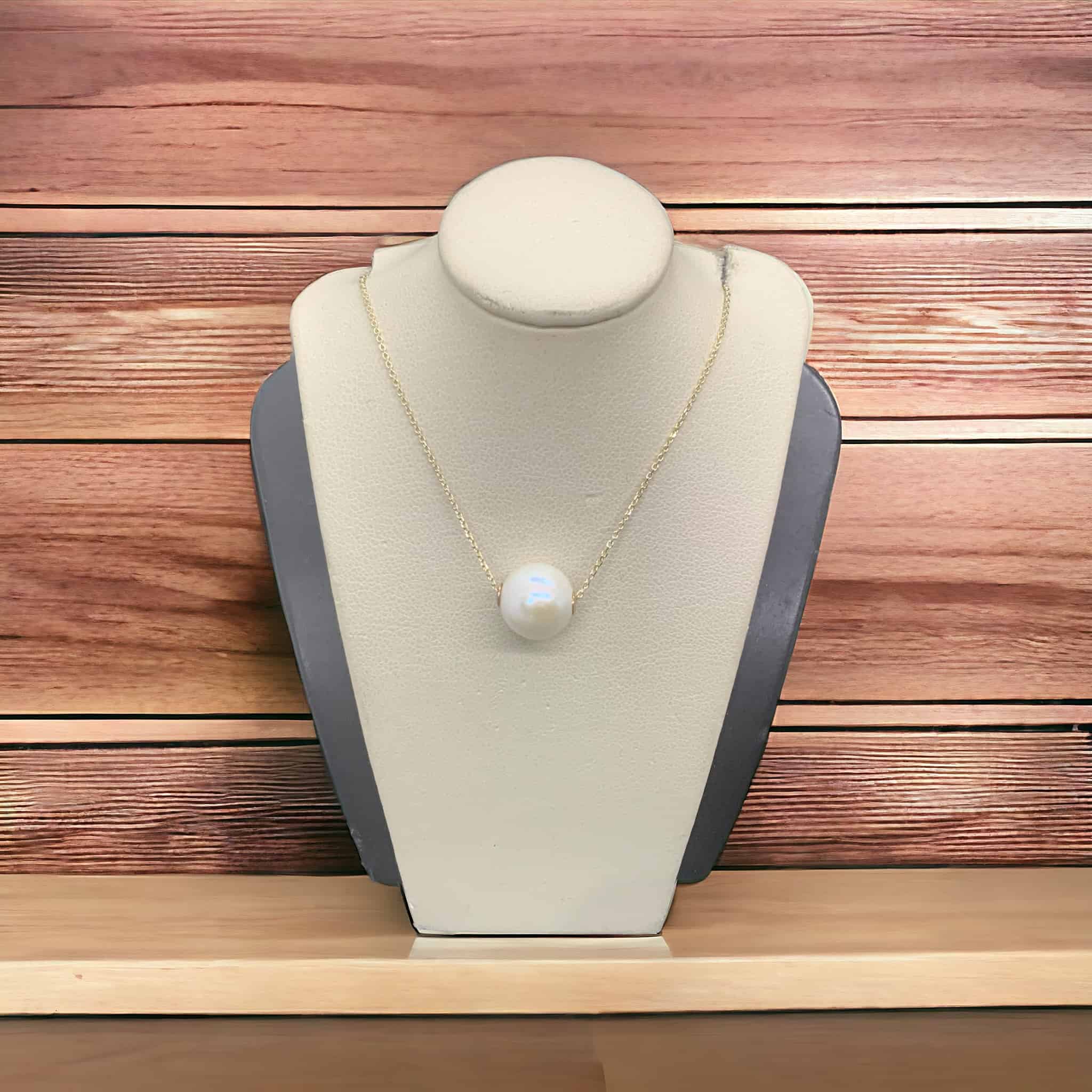 10 MM Pearl Necklace - Platinum Jewelers MS 10 MM Pearl Necklace - Platinum Jewelers MS